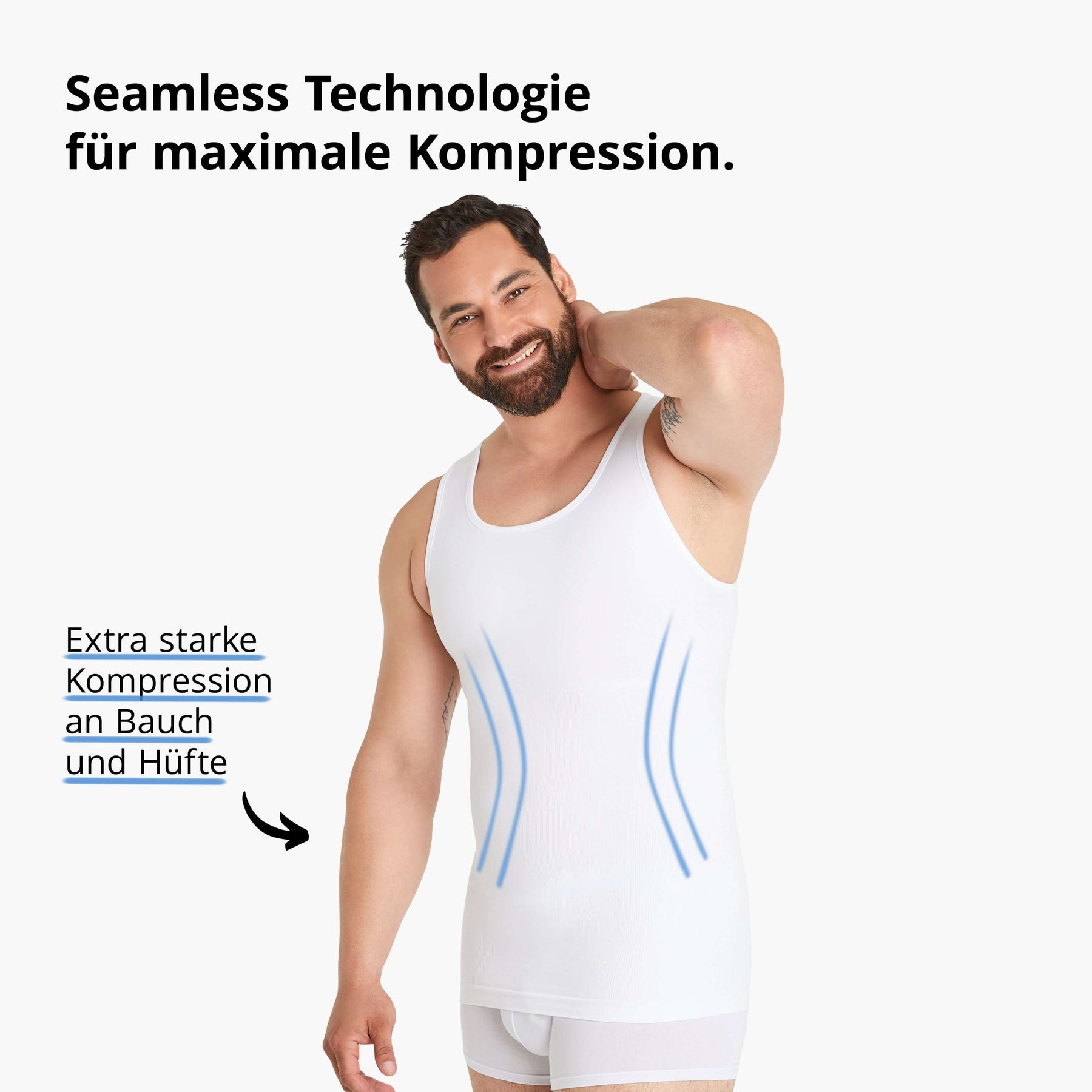 Shapewear für Männer | Unterwäsche mit extra starker Kompression